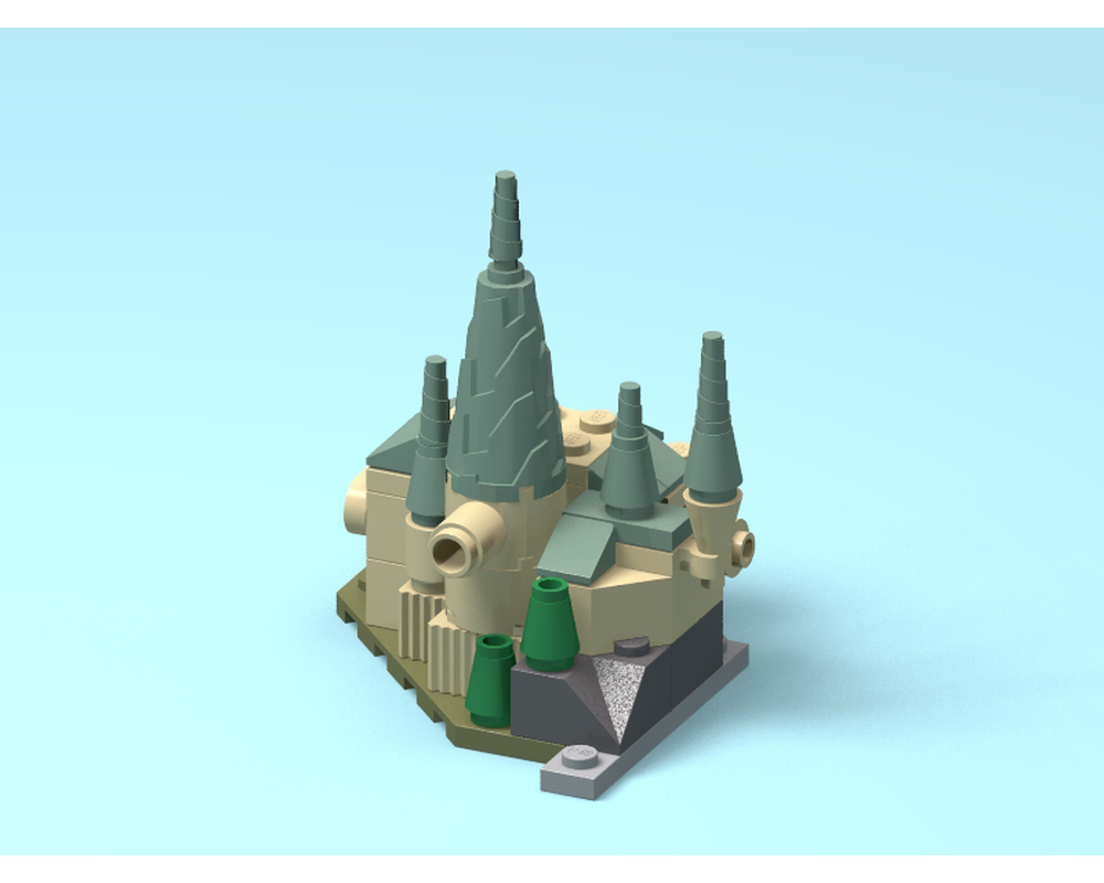 LEGO MOC Introvert steampunk castle by jben_hun | Rebrickable - Build ...