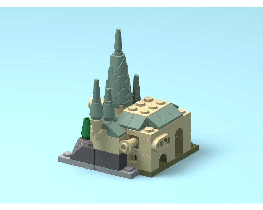 LEGO MOC Introvert steampunk castle by jben_hun | Rebrickable - Build ...