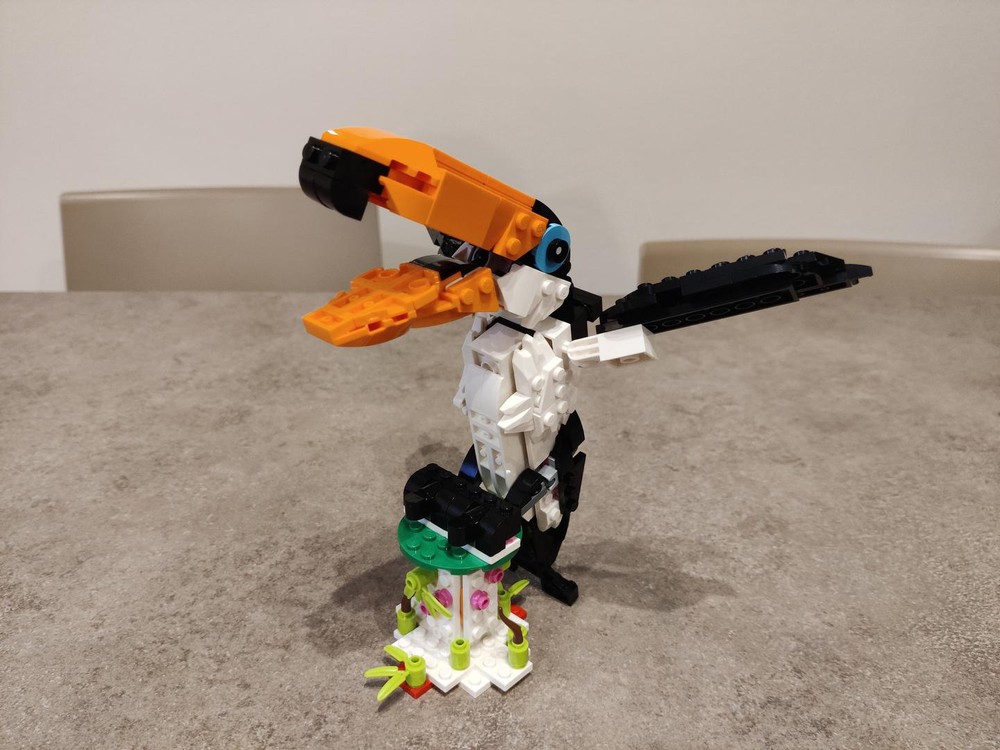 LEGO MOC Toucan 31129 by Blessed Goodtimes | Rebrickable - Build with LEGO