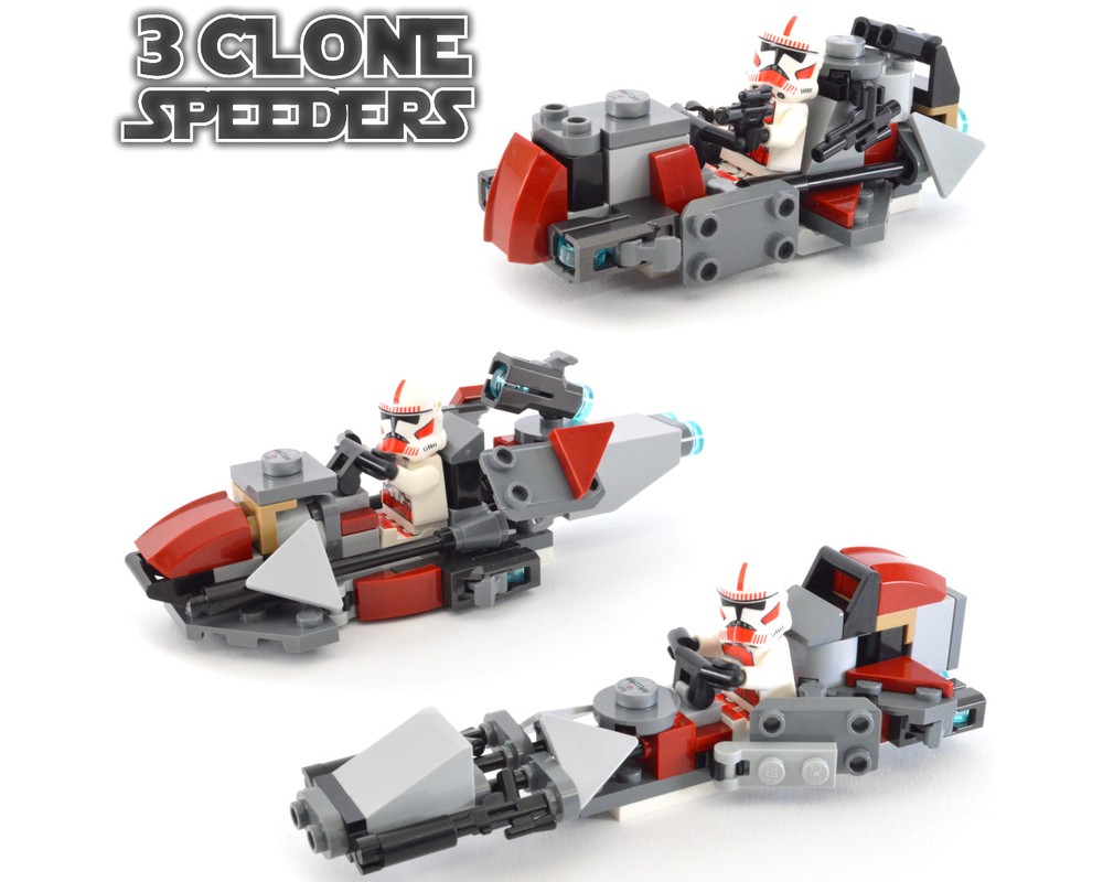 LEGO MOC Clone Speeder 2 by dorianbricktron | Rebrickable - Build with LEGO