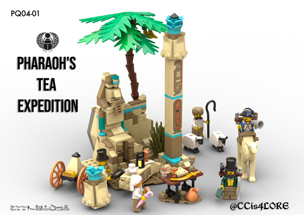 LEGO MOC-183403 Pharaoh's Tea Expedition by ccis4lore | Rebrickable ...