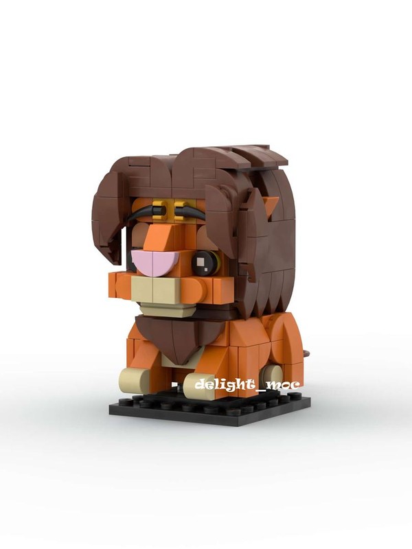LEGO MOC Simba (Adult) (Lion King) by delight_moc | Rebrickable - Build ...