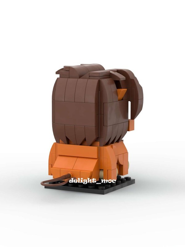 LEGO MOC Simba (Adult) (Lion King) by delight_moc | Rebrickable - Build ...