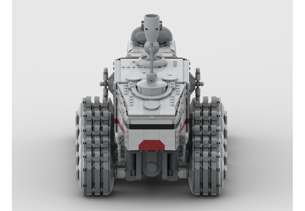 LEGO MOC Modified HAVw A6 juggernaut tank brickbuilt wheels by ...