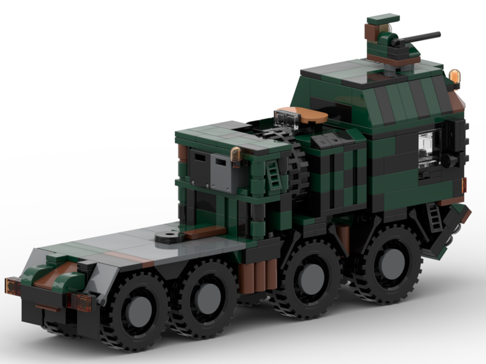 LEGO MOC Bundeswehr Mammut SLT by ole.828 | Rebrickable - Build with LEGO
