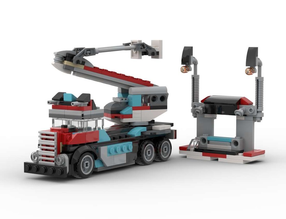 LEGO MOC 31146 Cherry Picker by PeterSzabo | Rebrickable - Build with LEGO