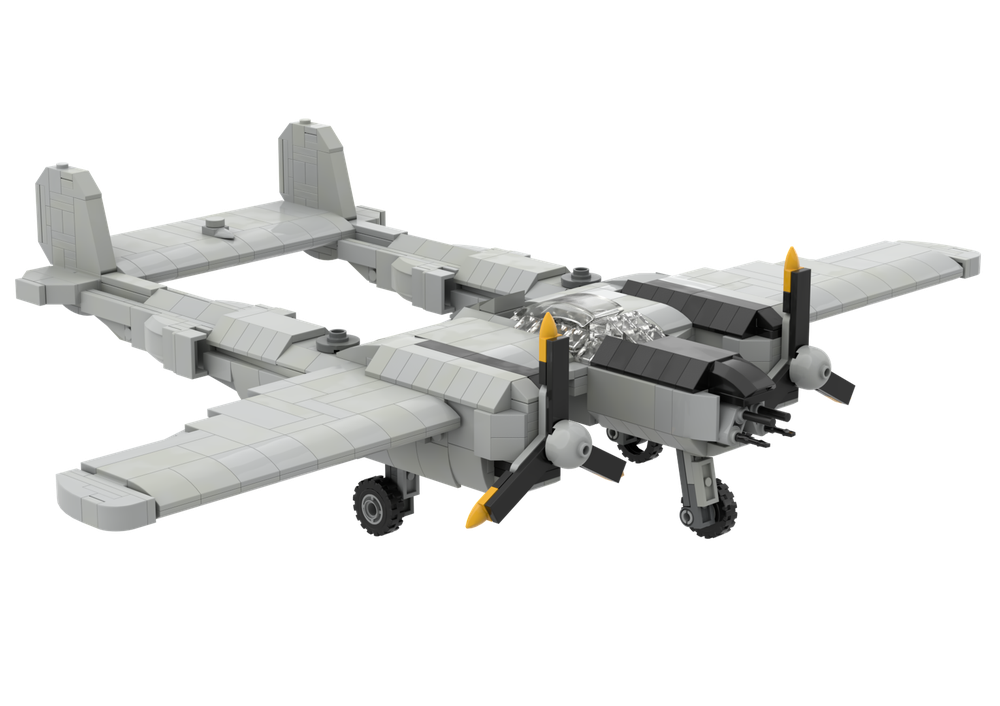 LEGO MOC Lockheed P-38 Lightning by AlessandroMaffioli | Rebrickable ...