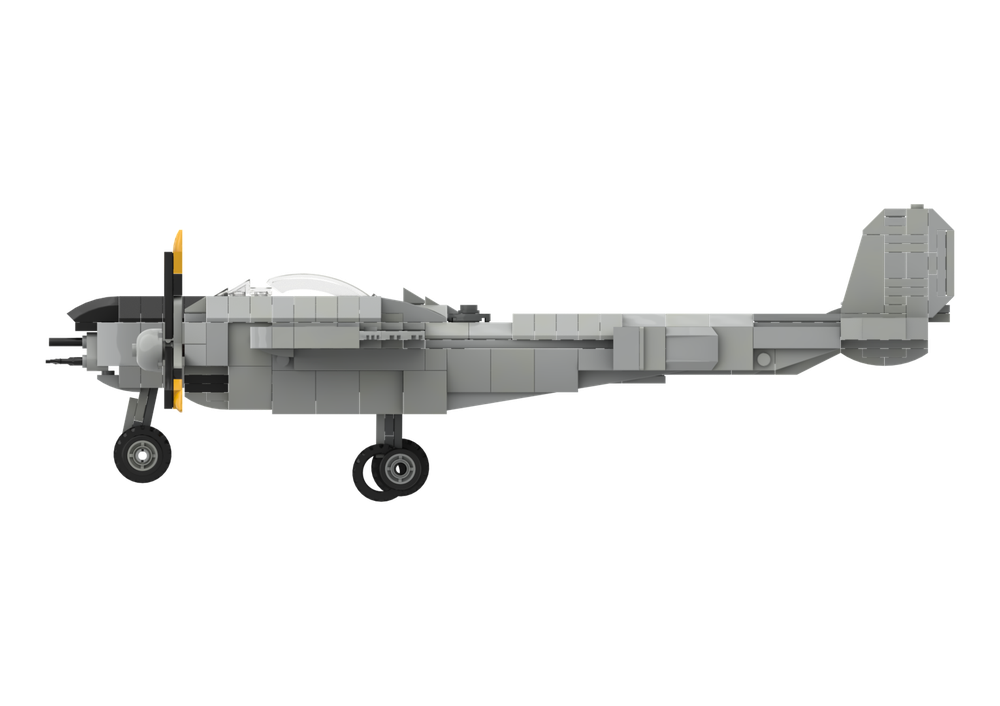 LEGO MOC Lockheed P-38 Lightning by AlessandroMaffioli | Rebrickable ...