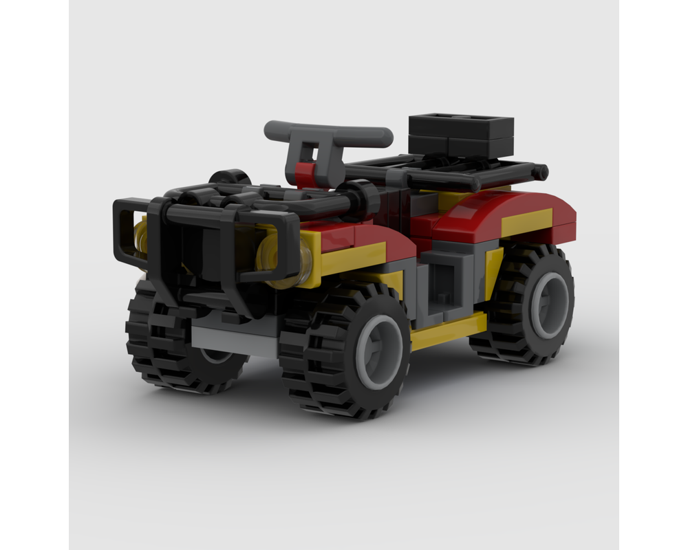 LEGO MOC Life Guard ATV (Minifigure scale) by After Studs | Rebrickable ...