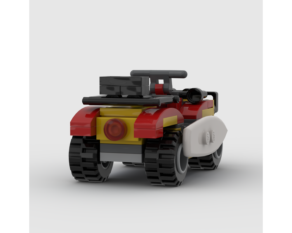 LEGO MOC Life Guard ATV (Minifigure scale) by After Studs | Rebrickable ...