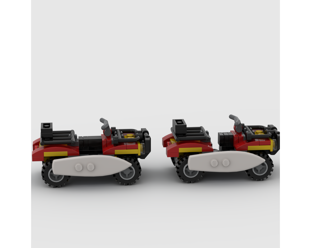LEGO MOC Life Guard ATV (Minifigure scale) by After Studs | Rebrickable ...