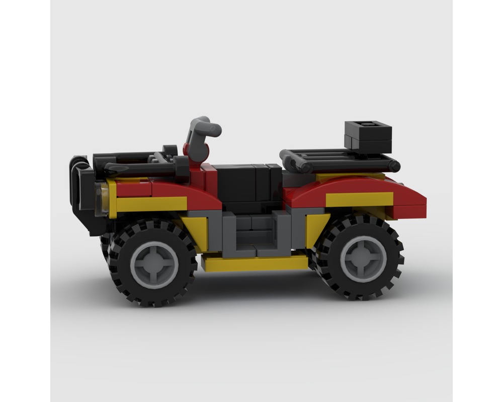 LEGO MOC Life Guard ATV (Minifigure scale) by After Studs | Rebrickable ...