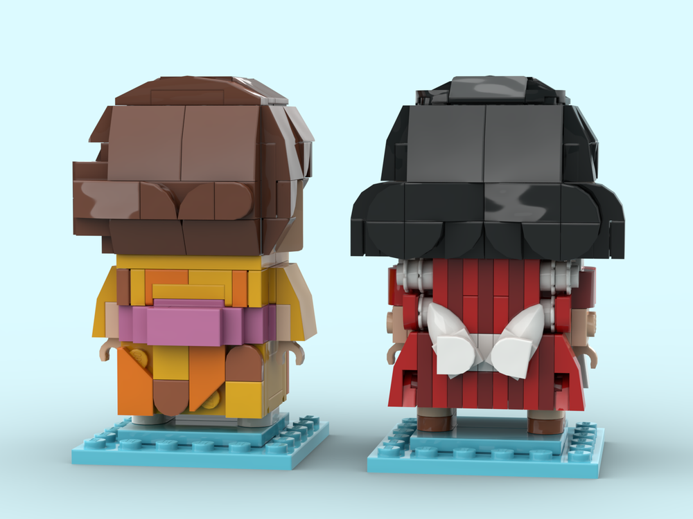 LEGO MOC Himi & Natsuko - Studio Ghibli BrickHeadz by NinjaChips20 ...