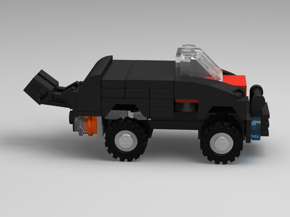 LEGO MOC Robber's tow truck by LukaD | Rebrickable - Build with LEGO