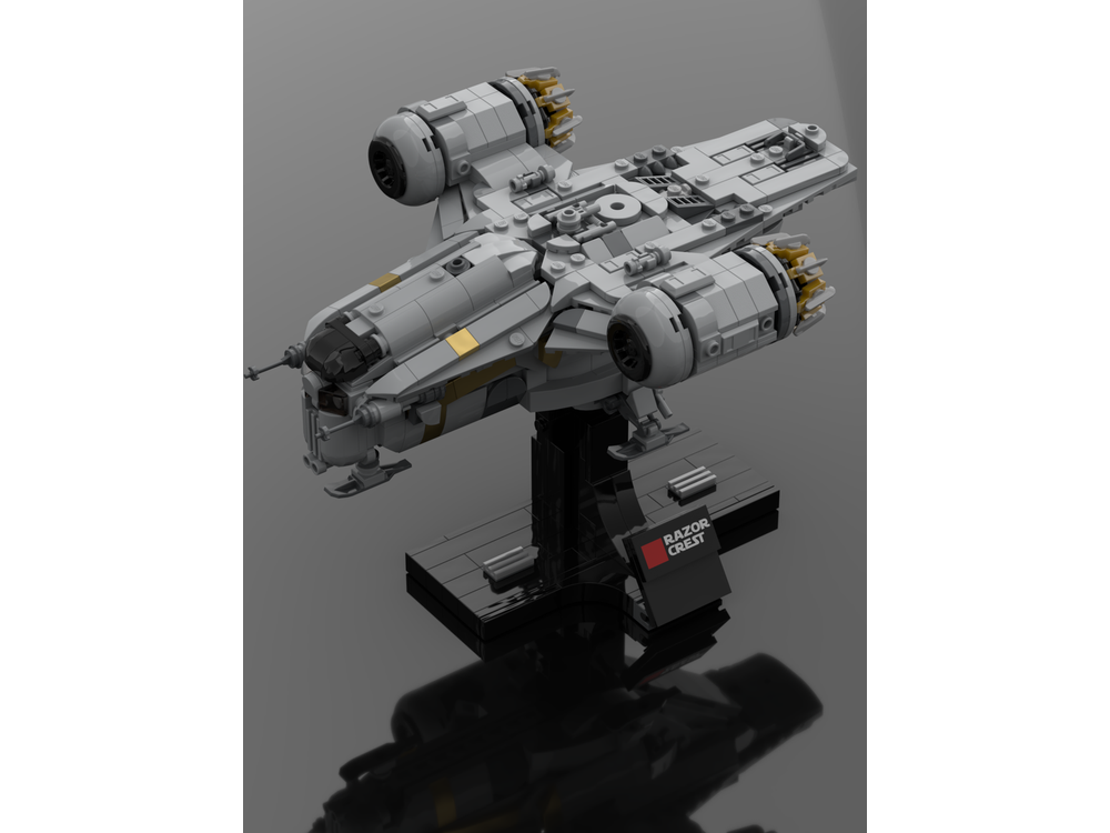 LEGO MOC Razor Crest - Starship Collection (Midi scale) by warc0re ...