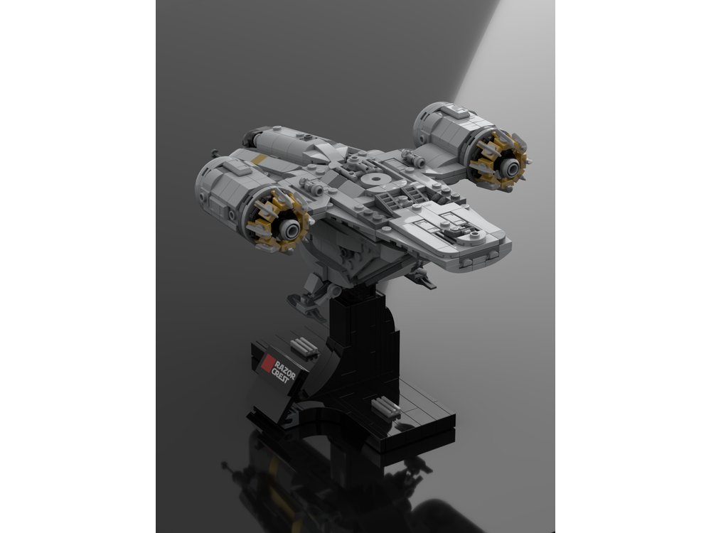 LEGO MOC Razor Crest - Starship Collection (Midi scale) by warc0re ...