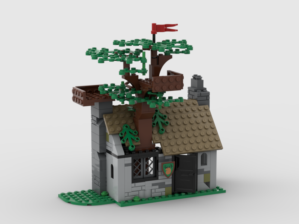 LEGO MOC LEGO Castle Forestmen's Hideout Alternate by SpiderByte ...
