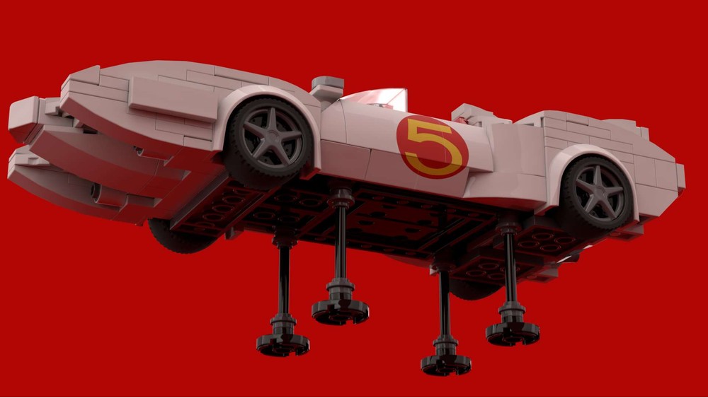 LEGO MOC Speed Racer Mach 5 by Maiku__san | Rebrickable - Build with LEGO
