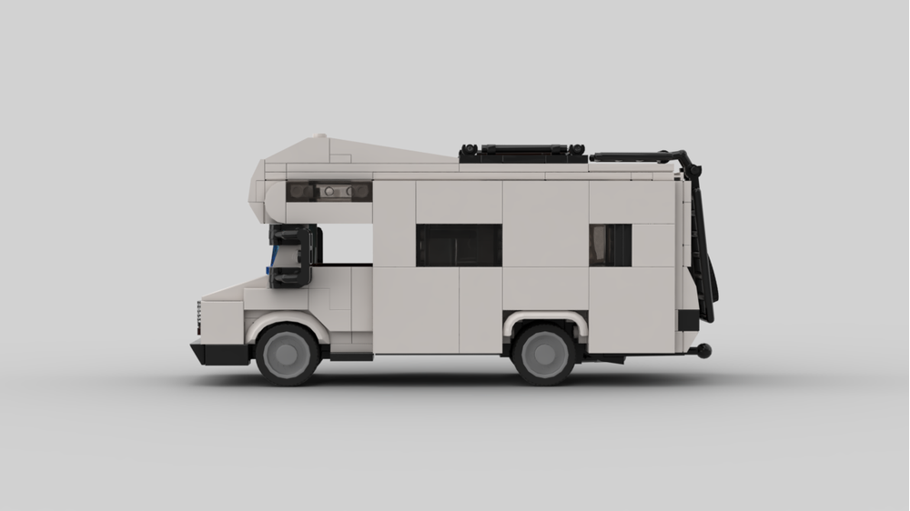 LEGO MOC Fiat Ducato RV by Brickster_Quickster | Rebrickable - Build ...