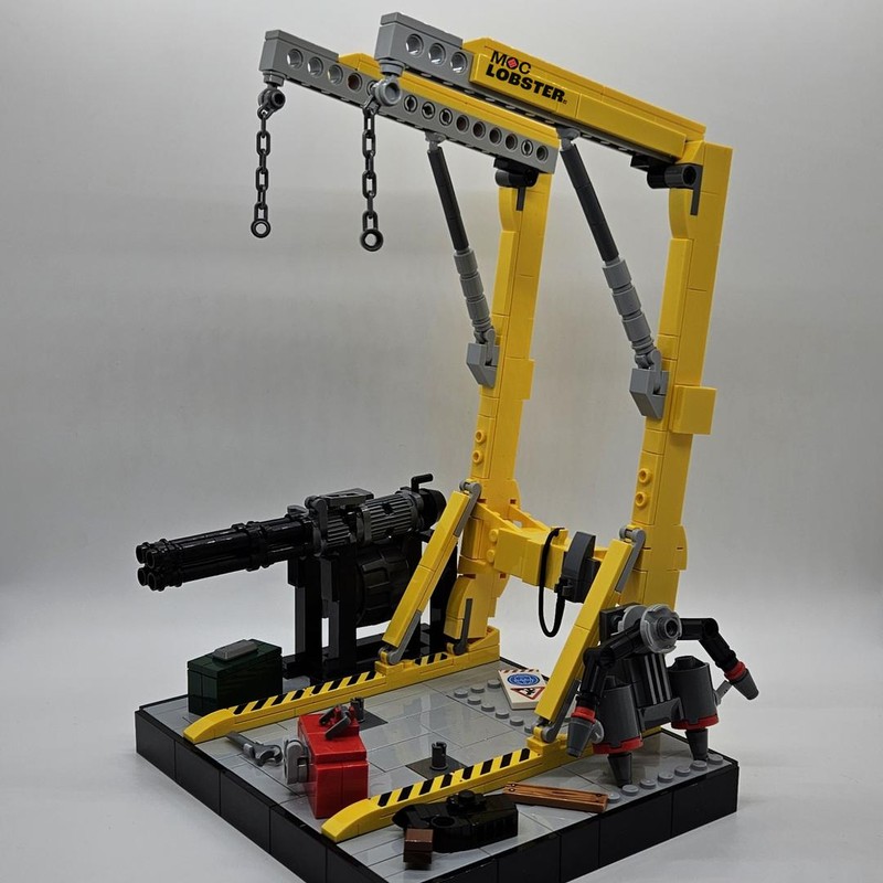 LEGO MOC Fallout: Power Armor Station + Jetpack mod by Moc_Lobster ...