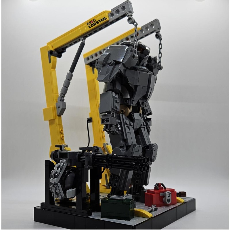 LEGO MOC Fallout: Power Armor Station + Jetpack mod by Moc_Lobster ...