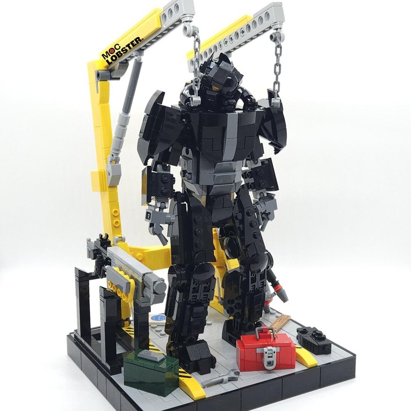 LEGO MOC Fallout: Power Armor Station + Jetpack mod by Moc_Lobster ...