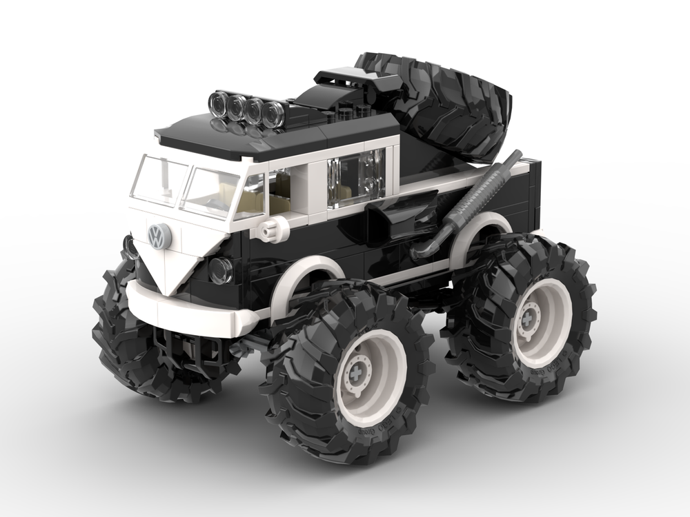 LEGO MOC Volkswagen T1 - Minifigure Scale | Monster Truck by _magan_ ...