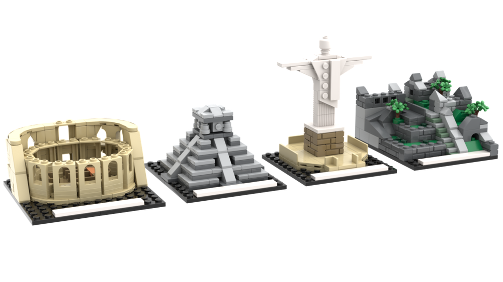 LEGO MOC The missing 4 wonders of the world of wonders set 40585 by ...