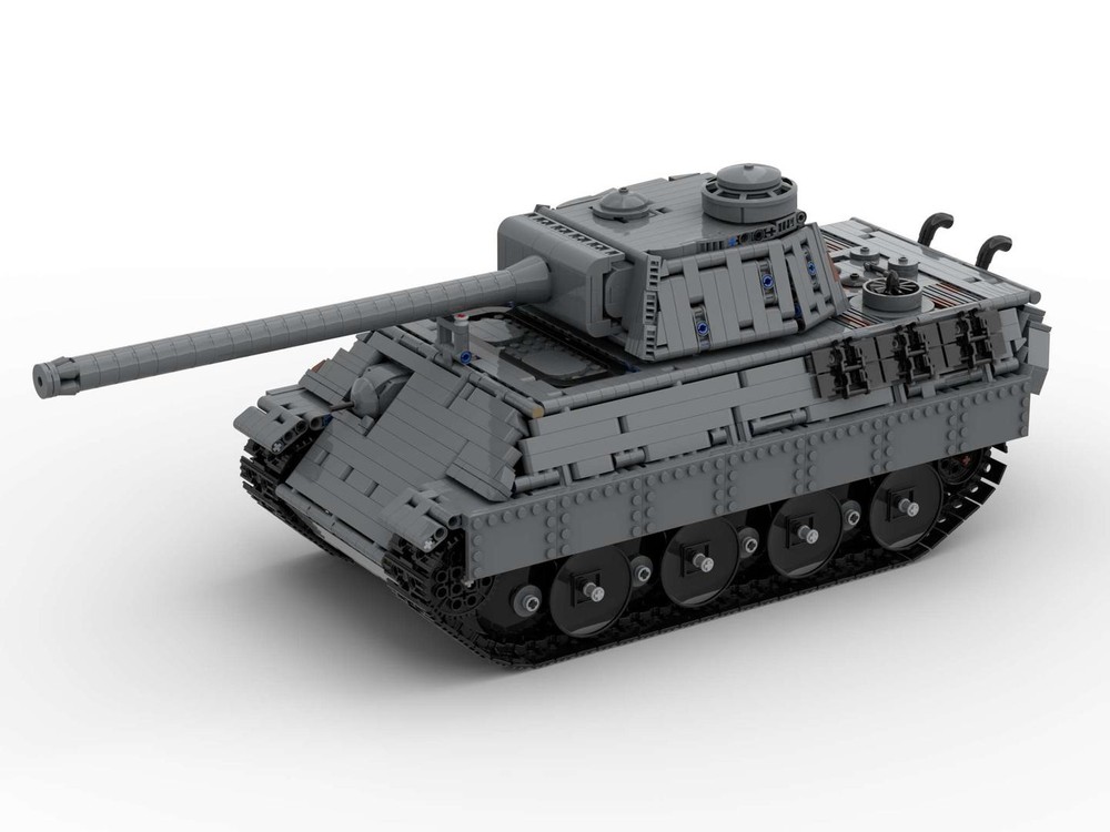 LEGO MOC WW2 Tank Panther by Borekity | Rebrickable - Build with LEGO