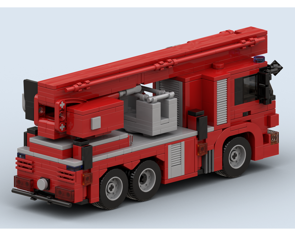 LEGO MOC Breda Fire Aerial Platform by mausbricks | Rebrickable - Build ...