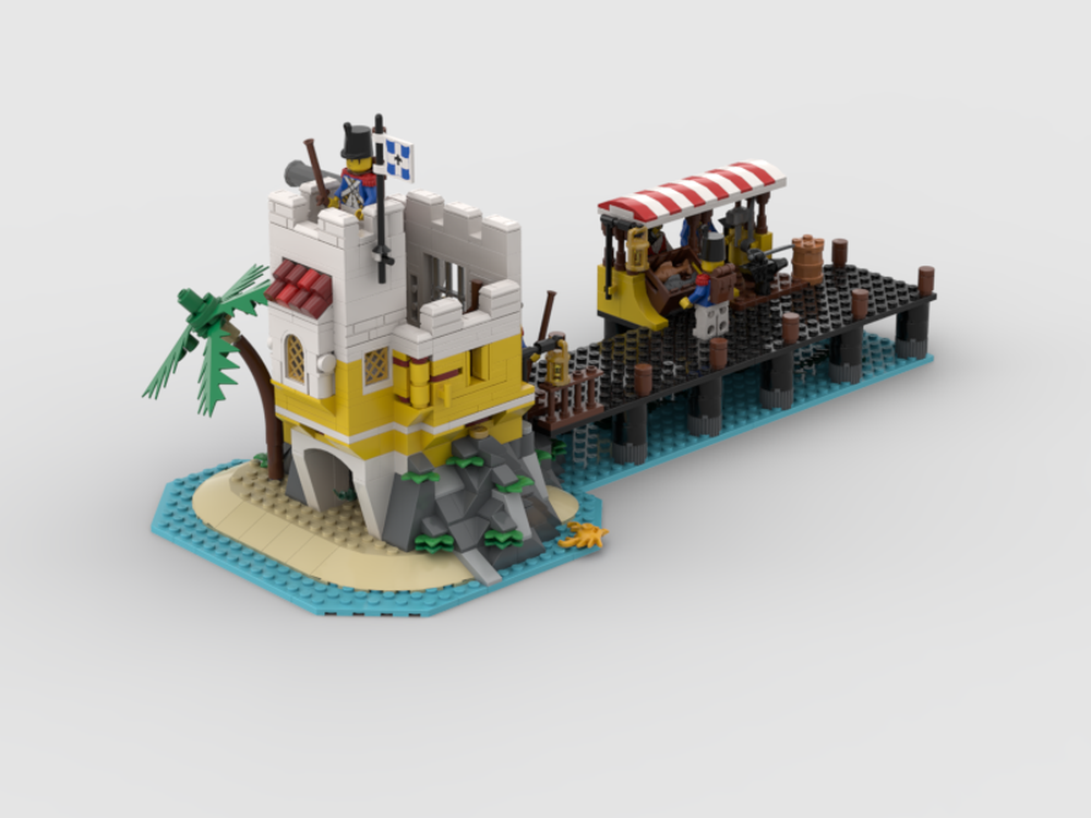 LEGO MOC imperial tower dock by ruben_v | Rebrickable - Build with LEGO