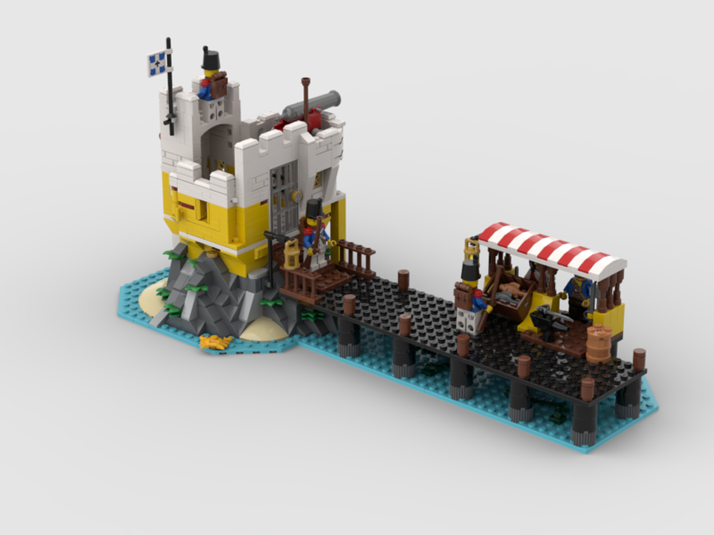 LEGO MOC imperial tower dock by ruben_v | Rebrickable - Build with LEGO