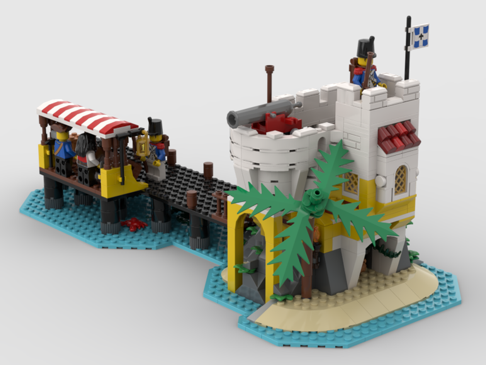 LEGO MOC imperial tower dock by ruben_v | Rebrickable - Build with LEGO