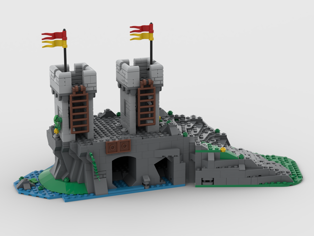 LEGO MOC Front Towers - 10305 extension by szandris89 | Rebrickable ...