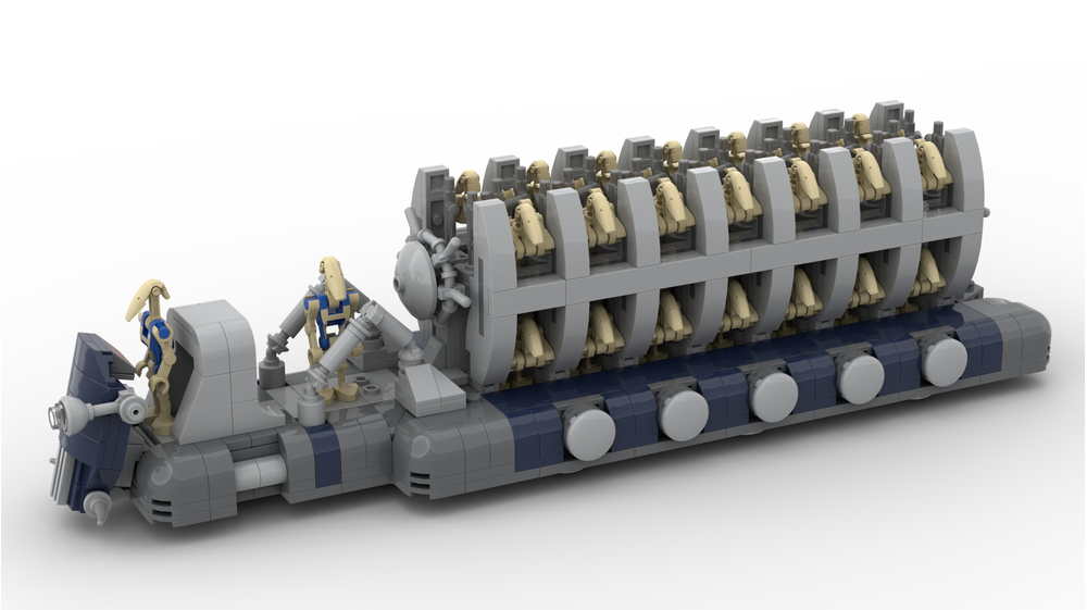 Lego Moc Cis Platoon Attack Craft Battle Droid Troop Carrier By
