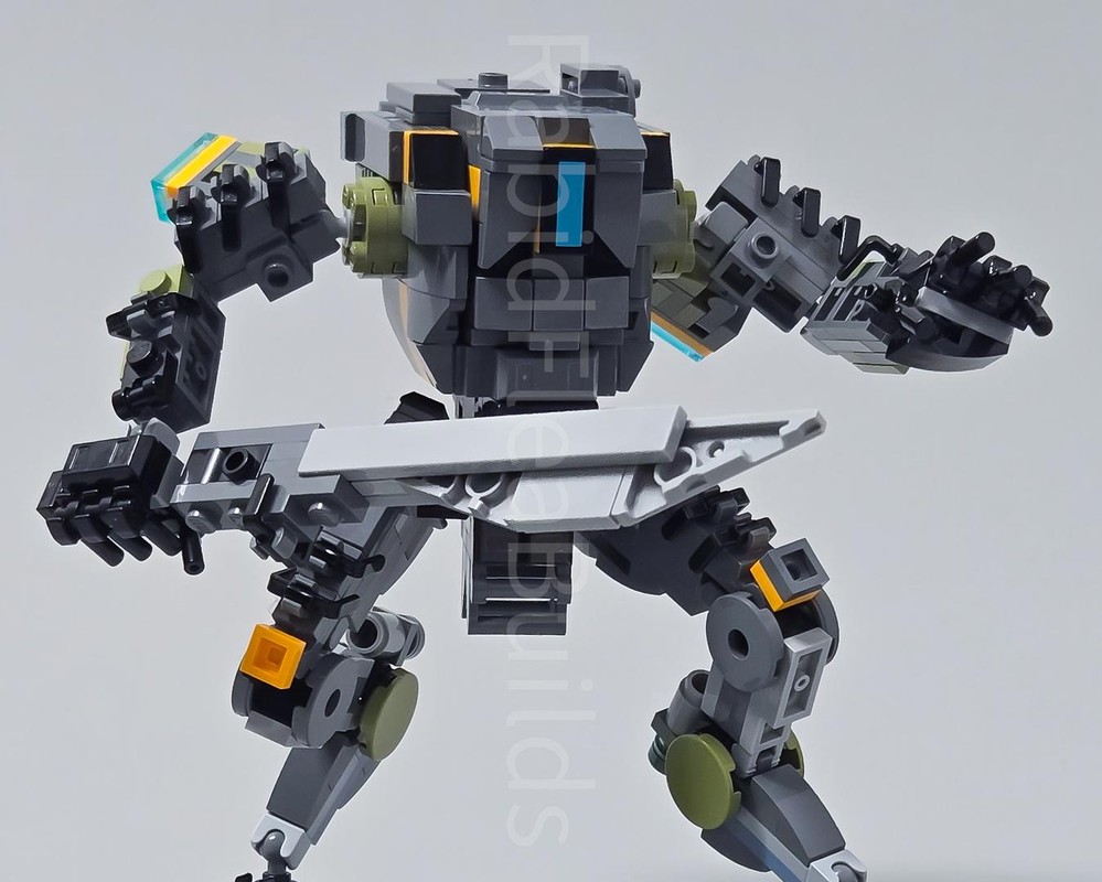 LEGO MOC Ronin Prime Titan from Titanfall 2 by RabidFleaBuilds ...