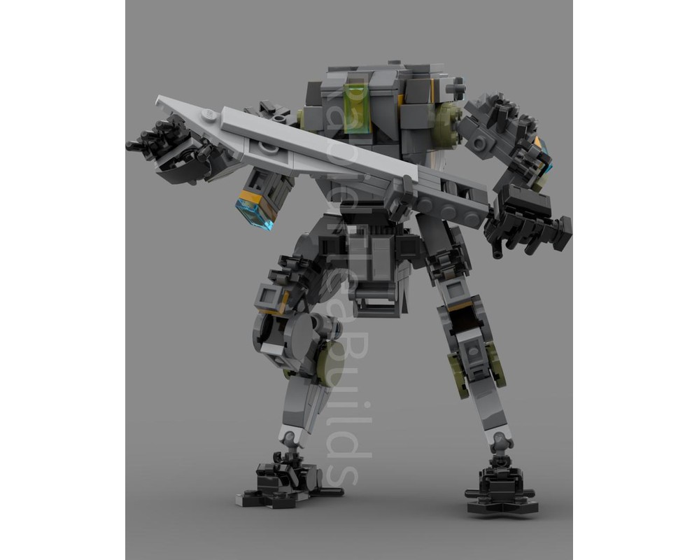 LEGO MOC Ronin Prime Titan from Titanfall 2 by RabidFleaBuilds ...