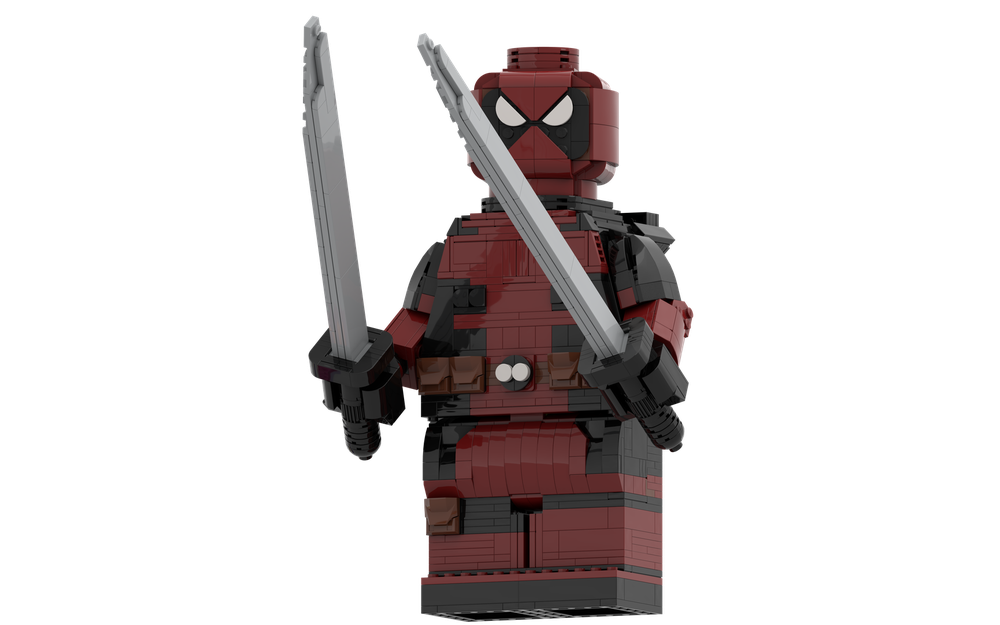 LEGO MOC Up-Scaled LEGO Minifigure - Deadpool Movie Version by ZTBricks ...