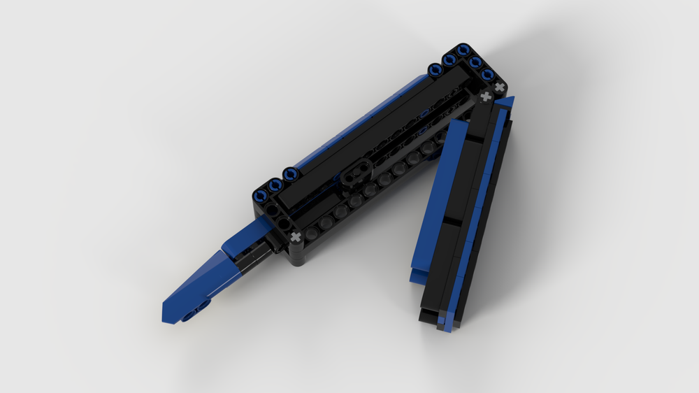 LEGO MOC "Gravity Knife" fidget toy by morphles | Rebrickable - Build ...