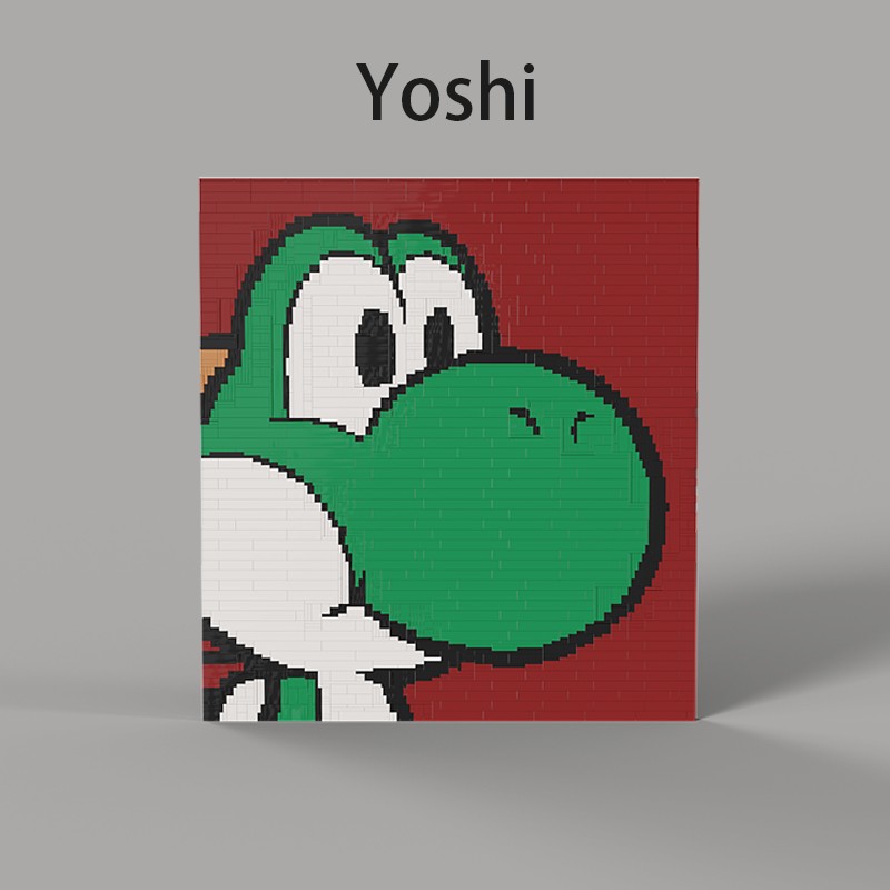 LEGO MOC Yoshi by xiaowang | Rebrickable - Build with LEGO