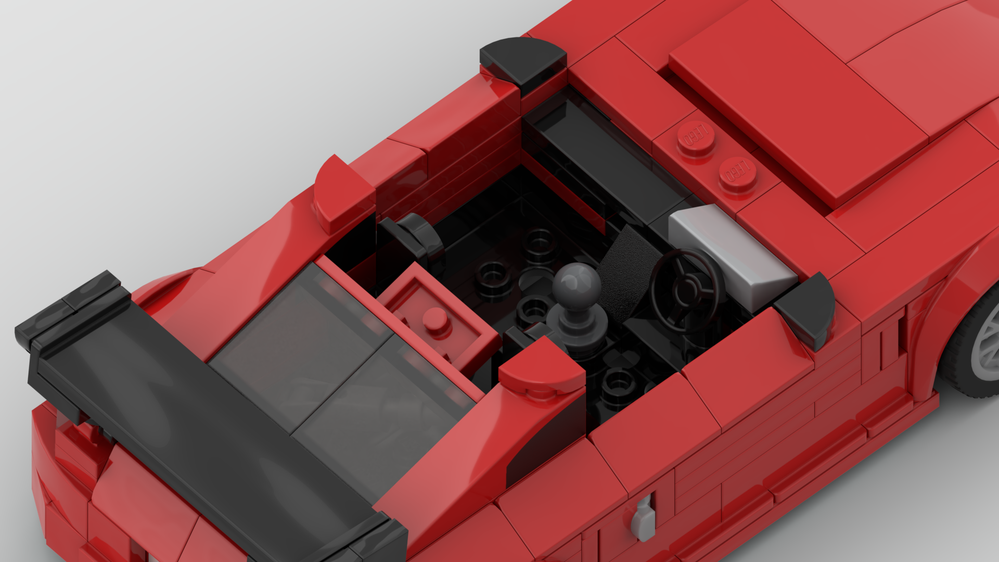 LEGO MOC Initial D Zero Nissan 350Z by metis_lee | Rebrickable - Build ...