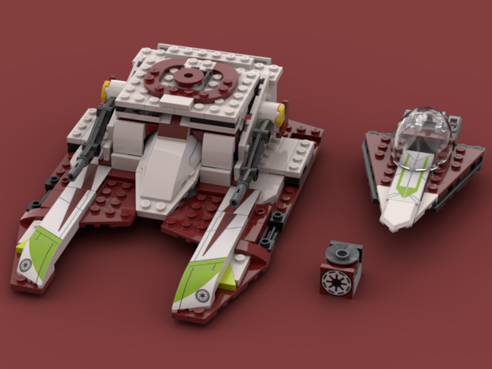 LEGO MOC 75333 Republic fighter tank Alternate Build by 3liasBlue ...
