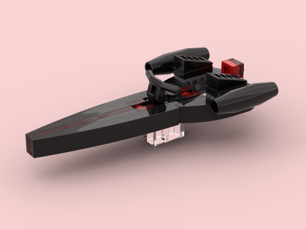 LEGO MOC Sith speeder by fluffy_bricks | Rebrickable - Build with LEGO