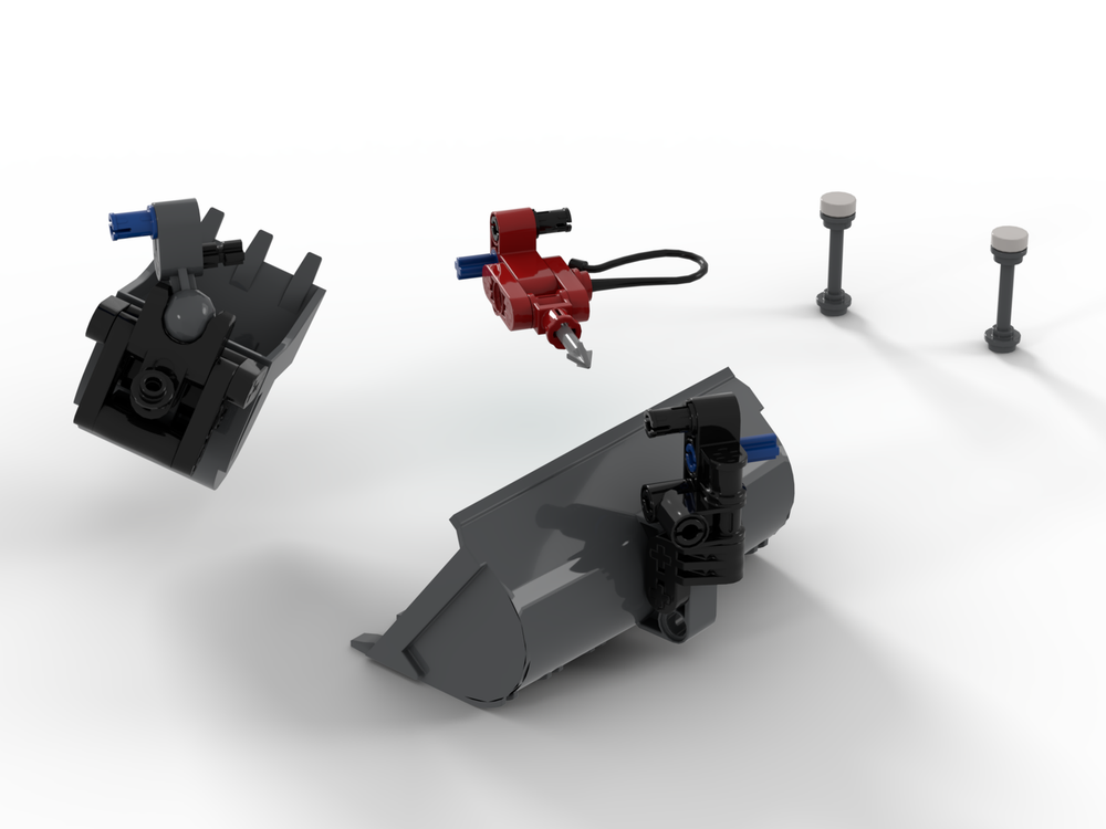 LEGO MOC Set 60420 Excavator Equipment: Hydraulic Breaker by Hedu88 ...