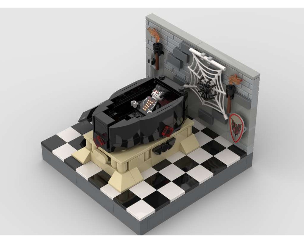 LEGO MOC Vampire's Crypt by Xomur | Rebrickable - Build with LEGO