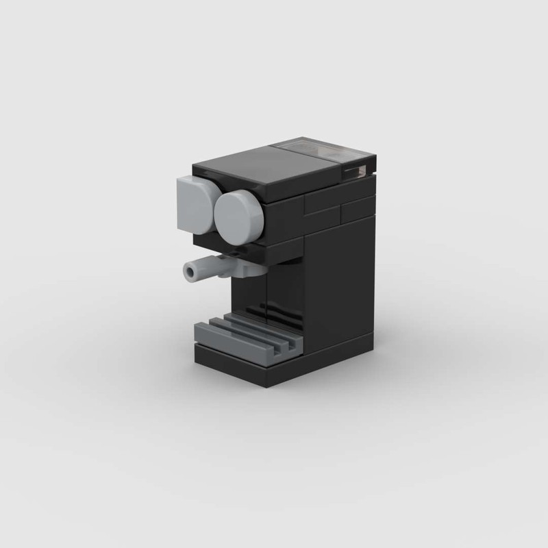 LEGO MOC Simple Coffee Machine by brickastic | Rebrickable - Build with ...