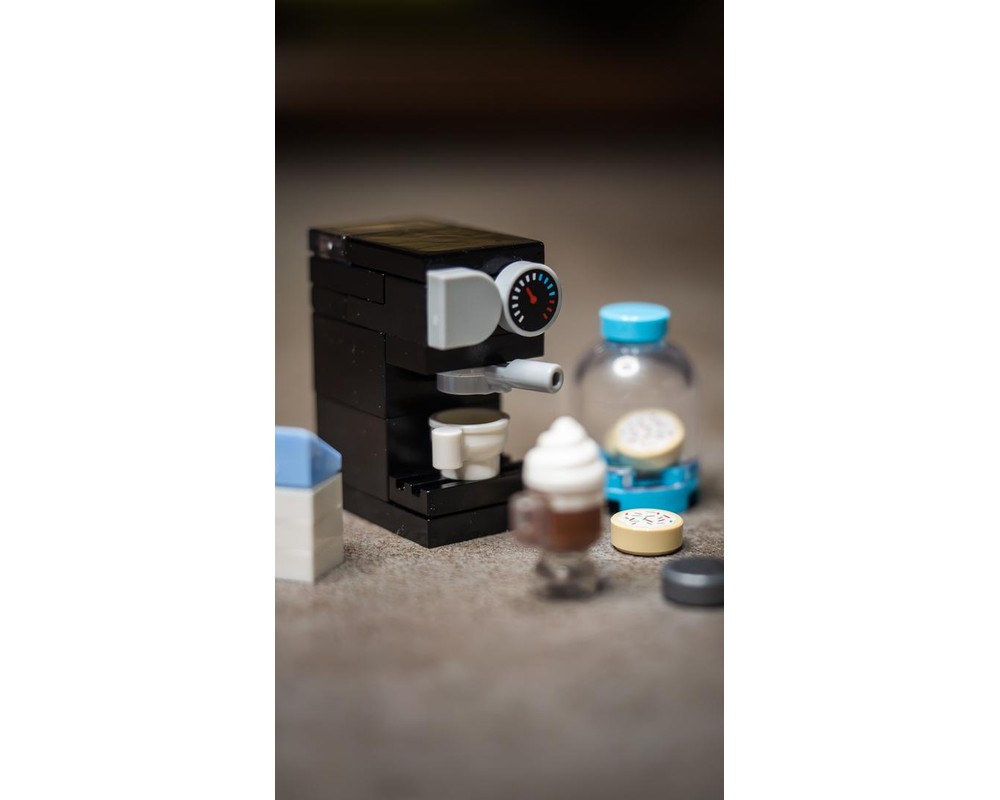LEGO MOC Simple Coffee Machine by brickastic | Rebrickable - Build with ...