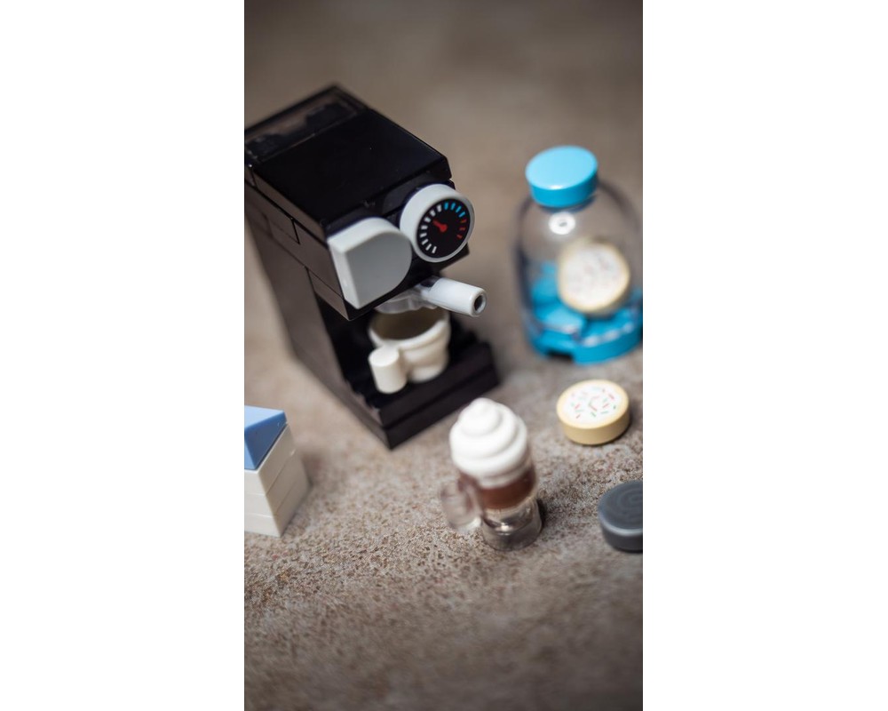 LEGO MOC Simple Coffee Machine by brickastic | Rebrickable - Build with ...