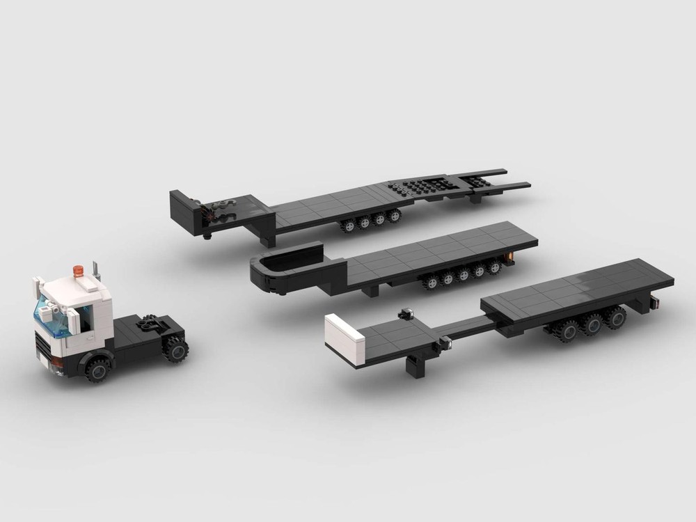 LEGO MOC TRAILER TRUCK by CheongBricks | Rebrickable - Build with LEGO