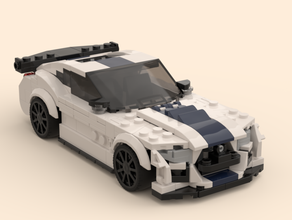 LEGO MOC Ford Shelby GT500 by Xayadude | Rebrickable - Build with LEGO